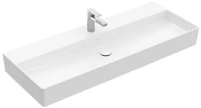 Villeroy & Boch Memento 2.0 - Umyvadlo 1200x470 mm, bez přepadu, otvor pro baterii, alpská bílá 4A22CH01