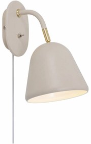 Nástěnná lampa nordlux romantická led lampička fleur - béžová