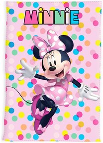 Dětská flísová deka Minnie Mouse - Disney - 100 x 140 cm