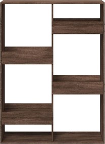 Knihovna hnědý dub 100 x 33 x 135 cm kompozitní dřevo 3309390