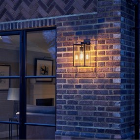 AST 1354004 Venkovní nástěnné svítidlo Box Lantern 350 60W E27 černá - ASTRO Lighting