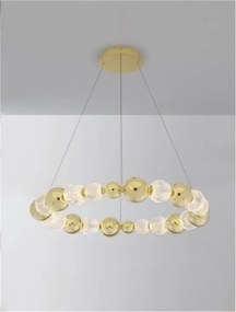 Závěsné LED svítidlo NOVA LUCE BRILLE 52W 3200K 9695202 stmívatelné Triac