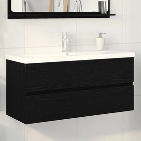 Skříňka pod umyvadlo Černý dub 100 x 39 x 62 cm 3333145