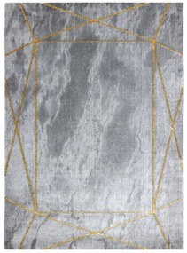 Dywany Łuszczów Kusový koberec Emerald 1022 grey and gold Rozměry koberců: 140x190
