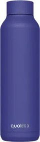 QUOKKA Termoláhev Solid tmavě modrá / Nerezová / Dvouplášťová / 630 ml