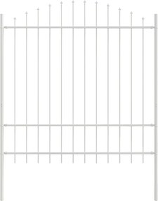 Zahradní plot WOERDEN 2 ks 170 x 215 cm Práškově lakovaná ocel 3360140