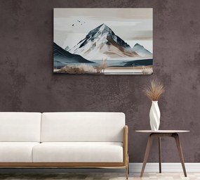 Obraz malebné hory ve skandinávském stylu Varianta: 60x40