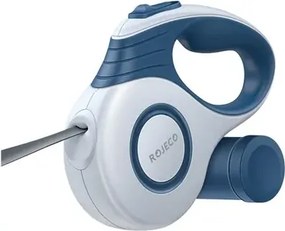 Rojeco A12 3M modré / Vodítko pro psy / Automatické zatahovací / Nylon