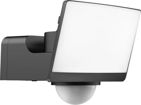 Exteriérové ​​nástěnné LED svítidlo Davos, 1x LED 30w, 4000k, černá, pohybový senzor