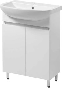 Lavedo Aqua-Easy 50 White – koupelnová skříňka s keramickým umyvadlem
