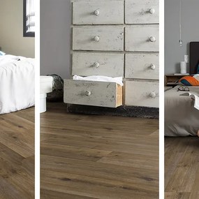 PVC podlaha - lino Gerflor TEXLINE 2015 Sherwood Brown - tmavé dřevo ŠÍŘKA: 2 m