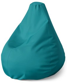 Sablio Sedací vak Pear Zelenomodrá - 70 x 95 x 15 cm