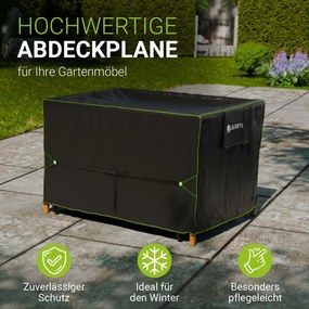 Juskys Krycí plachta na zahradní nábytek CoverSafe Pro Velikost: 270 × 180 × 90 cm