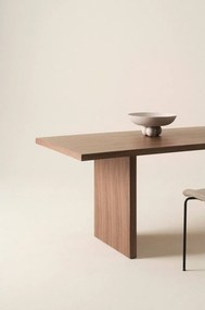 Jídelní stůl v dekoru ořechu 90x210 cm Aspelund – Jotex