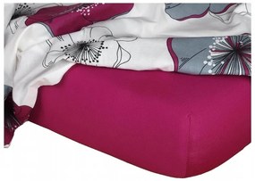 DADKA Jersey prostěradlo ostružina Rozměr 80x140x10