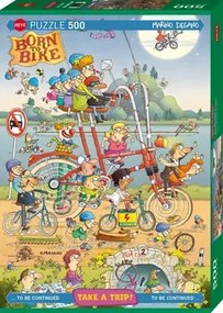 HEYE Puzzle Na výletě: Marino Degano / 500 dílků / 35 x 50 cm