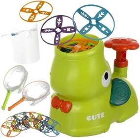 Odpalovač létajících disků - vzdušná hračka pro děti