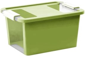Plastový úložný box KETER Bi Box S s víkem 11l, zelený