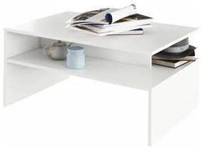 Konferenční stolek DAMOLI, bílý