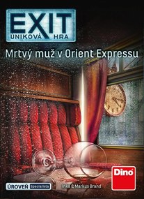 Společenská hra dino úniková hra: mrtvý muž v orient expresu