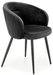 Halmar jídelní židle K430 barevné provedení: černá