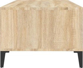 vidaXL Konferenční stolek 90 x 50 x 36,5 cm kompozitní dřevo [821071] Barva: šedá sonoma