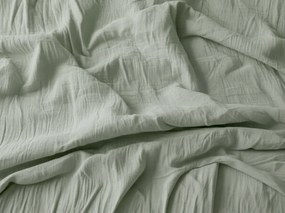 Mušelínové povlečení MUSSARI šalvějově zelené Rozměr povlečení: 70 x 90 cm | 140 x 200 cm