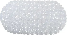 MSV GALETS protiskluzová podložka do vany průhledná / PVC / 99 x 39 cm