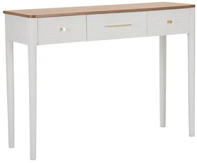 Designová konzole Gerlinde 107 cm bílá