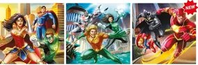 Clementoni PUZZLE DC Comics: Liga Spravedlnosti / 3x48 dílků / od 5 le