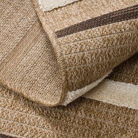 Dywany Łuszczów, Kusový koberec Spark 0686A beige/cream, 80x150, béžová, chodba / předsíň