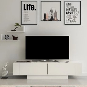 TV stolek MATERA 150 cm bílý
