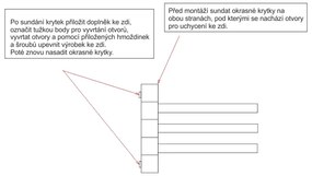 Nimco Bormo - otočný dvojitý držák na ručníky (BR 11096-26)