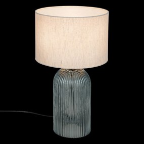 Stolní lampa se skleněnou základnou MATI, výška 42 cm