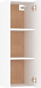 vidaXL 8dílný set TV skříněk kompozitní dřevo [3114230] Barva: bílá s vysokým leskem