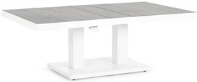 BIZZOTTO Zahradní stůl TRUMAN 140x85 cm bílý 0663342