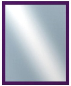 DANTIK - Zarámované zrcadlo - rozměr s rámem cca 40x50 cm z lišty PASTELKA fialová rovná (2564)