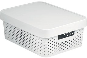 Curver Infinity 229167 Box 11 L, bílý děrovaný