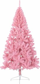 Umělý osvětlený vánoční stromeček Růžová 240 cm PVC 3397103