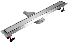 Rea Neox Superflow, odtokový žlab 60cm, broušená ocel, REA-G2705
