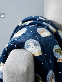 Sinsay - Deka s vánočním motivem - vícebarevná