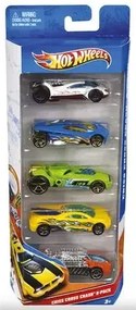 Mattel Hot Wheels Dárková sada 5 kusů Autíčka / od 3 let