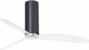FARO 32035 TUBE FAN, černá/transparentní, stropní ventilátor s DC motorem - FARO