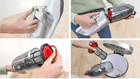 BOSCH BBH3ALL28 Flexxo 4 bílá/černá / Aku tyčový vysavač / 25.2 V / 55