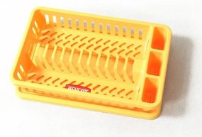 Odkapávač na nádobí - žlutý CURVER