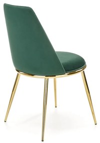 Jídelní židle Louis, zelená