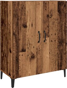 Vysoký bufet 2 ks Staré dřevo 69,5 x 34 x 180 cm 3394587