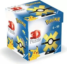 Ravensburger Puzzle-Ball Pokémon: Quick Ball / 54 dílků / od 6 let