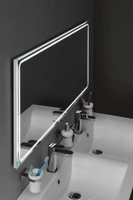 Sapho Sapho, Zrcadlo GEMINI s LED osvětlením 55x55cm, GM055
