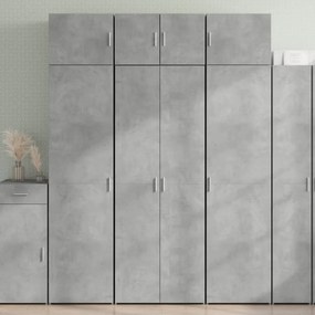 Skříň highboard betonově šedá 70x42,5x185 cm kompozitní dřevo 3281423